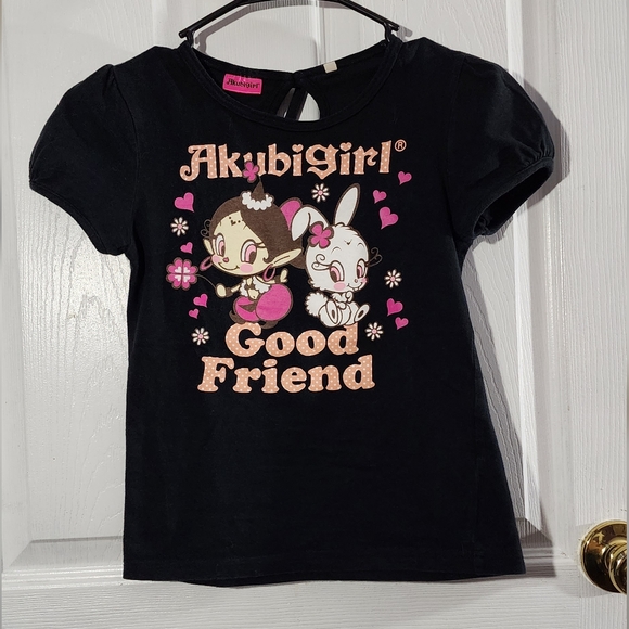 Akubi Girl | Tops | Kawaii Faerie And Bunny Tshirt | Poshmark